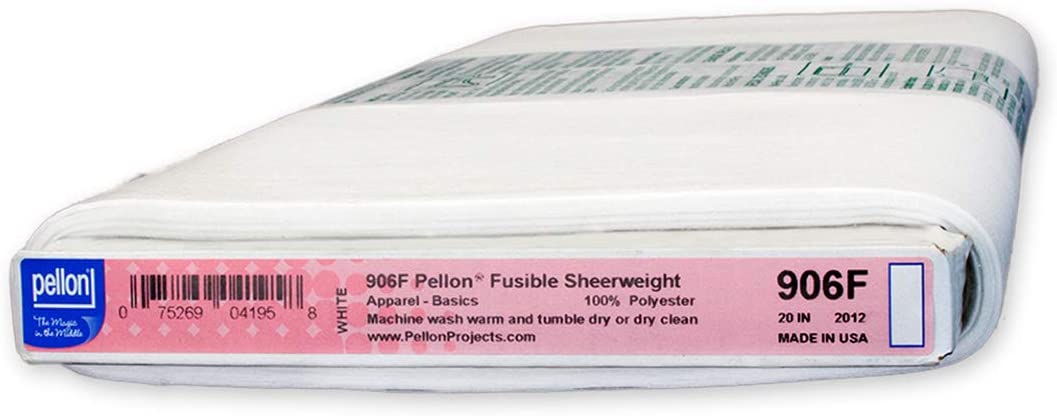 Pellon 906F Sheer Fusible Interfacing White – DnD Fabrics