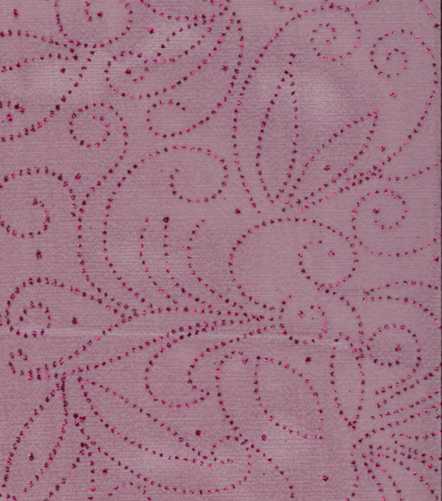 Casa Collection Glitter Organza Scroll - DnD Fabrics